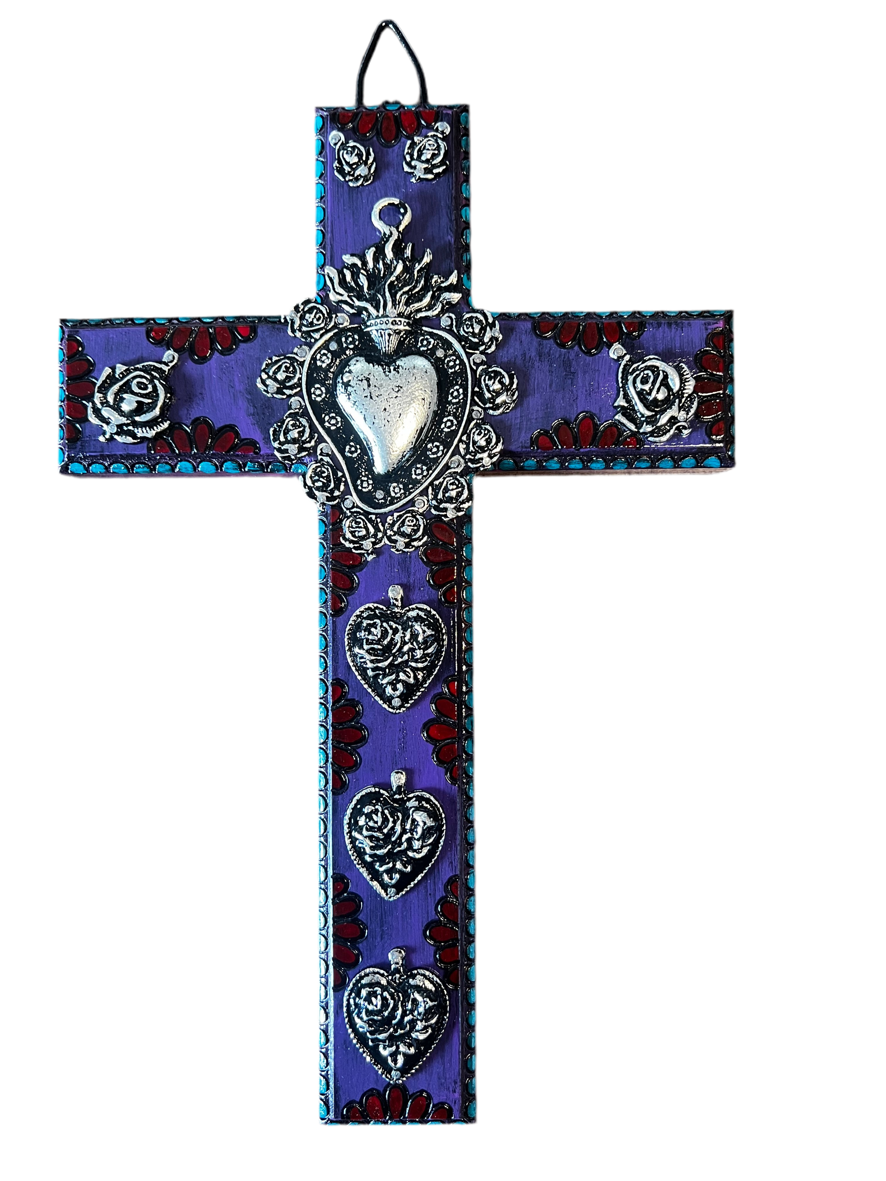 JA Milagro Wood Cross (Fancy) – Monarca Sol Collective